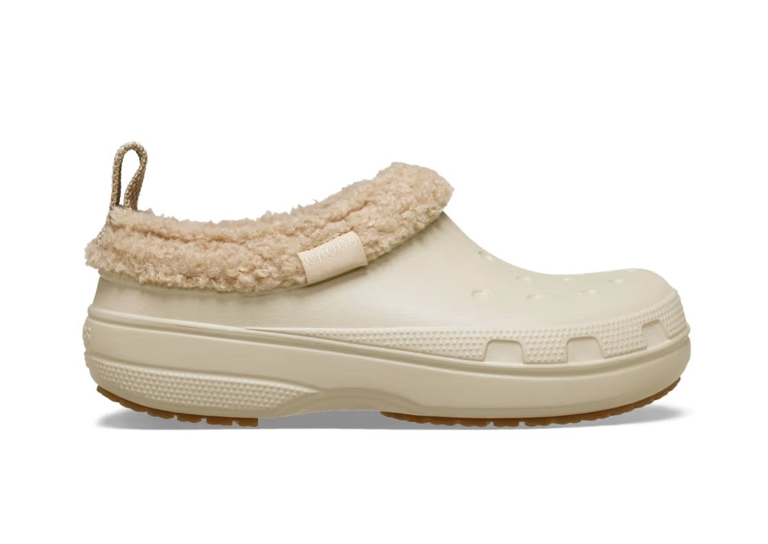 Pantoufles doublées Crocs pour hommes et femmes - CLASSIC LINED SHORTY ...